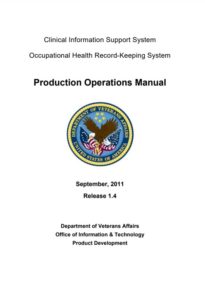 Production Operation Manual Template | Free Manual Templates